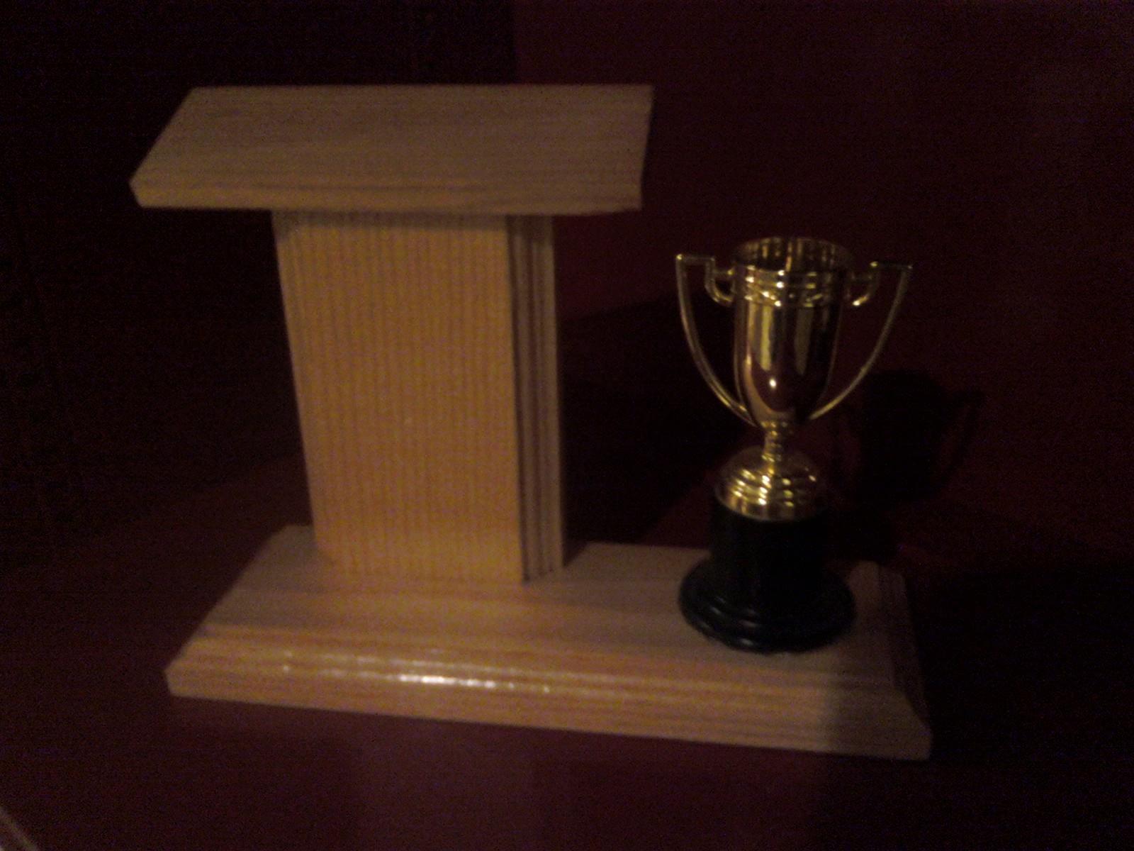 Old Ephraim Cubs: 30 Beautiful Trophy Stands for $50