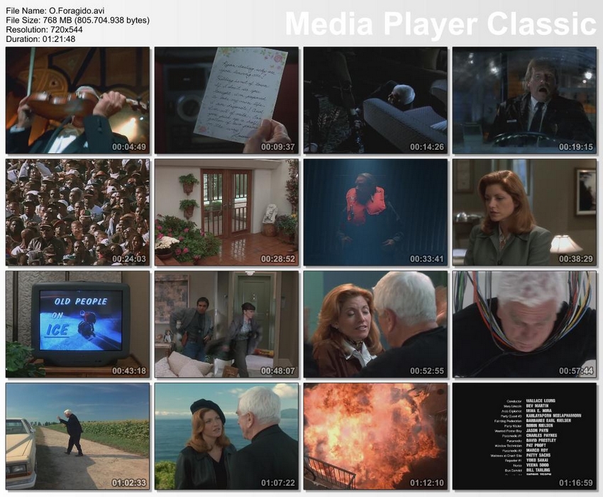 TELA DE CINEMA: O FORAGIDO (Dublado) - 1998