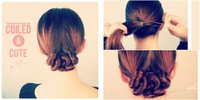Tutorial Cara Ikat Rambut Korean Cute Bun | blog's usitania
