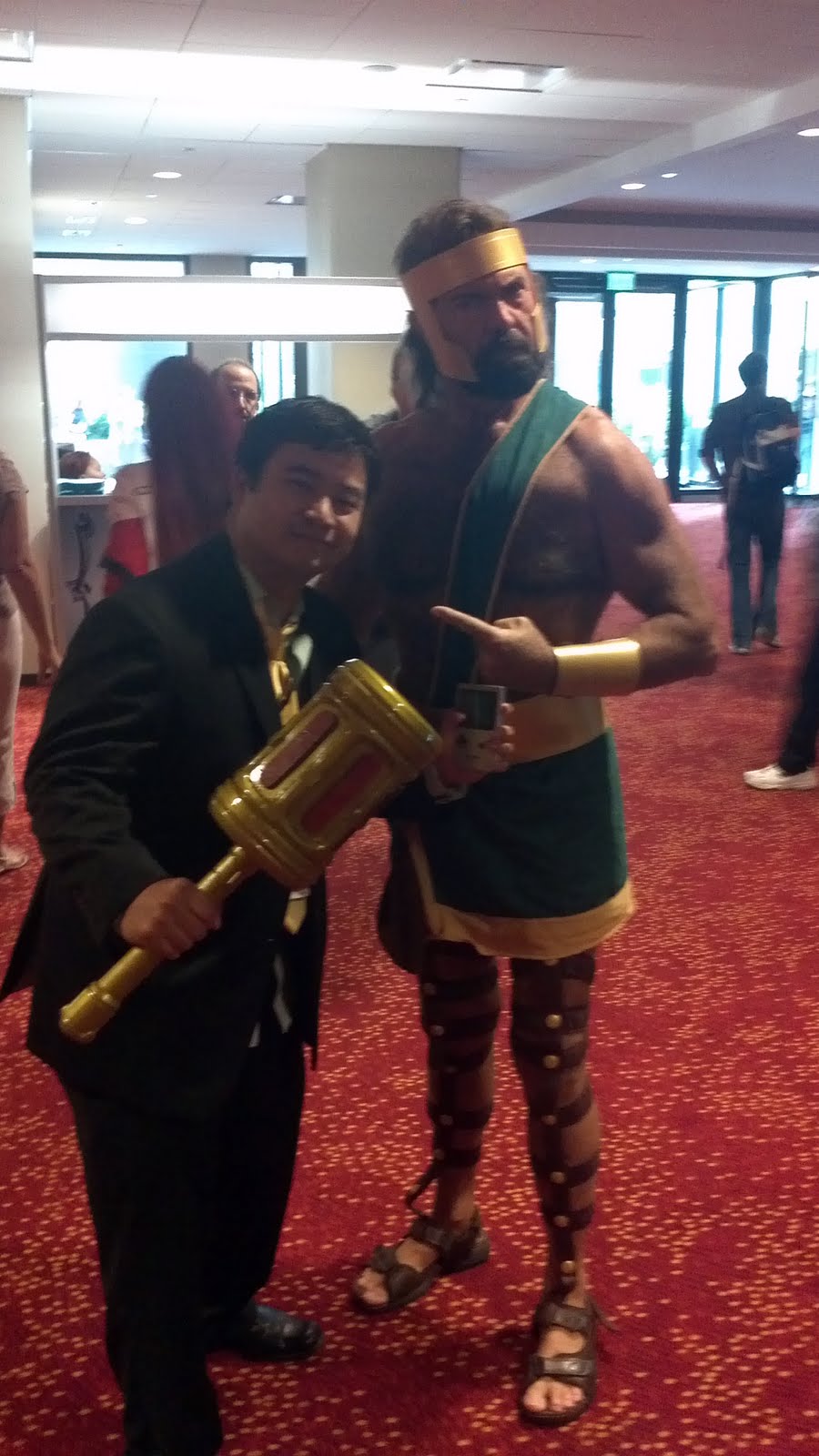 Comedian Viet's Custom Toys: Amadeus Cho Cosplay Dragon Con 2011