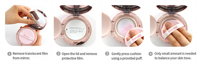 April Skin Magic Snow Cushion Pink SPF50+ PA+++ | Memorable Days ...