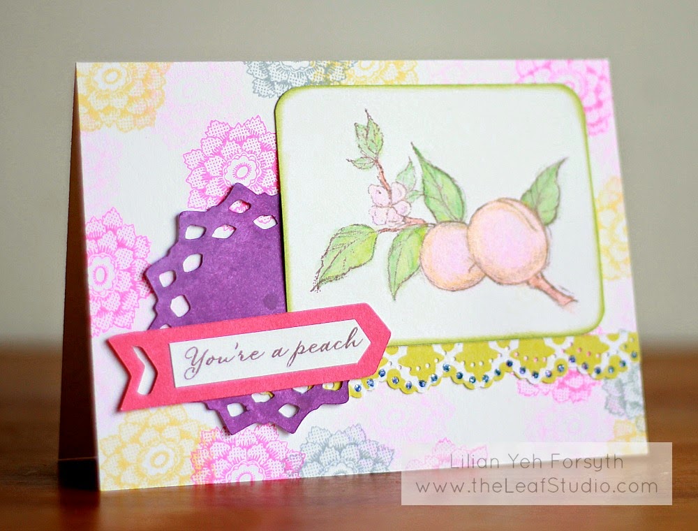You're a Peach Card - The Leaf Studio