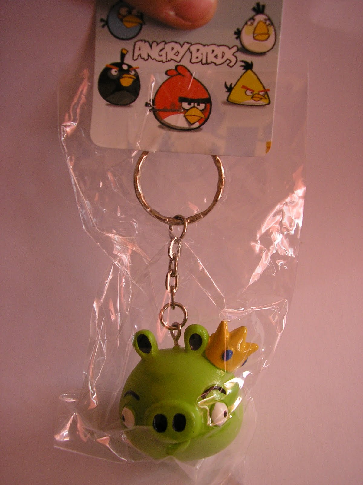 Penangfleamarket: Angry Birds : Pig Keychains