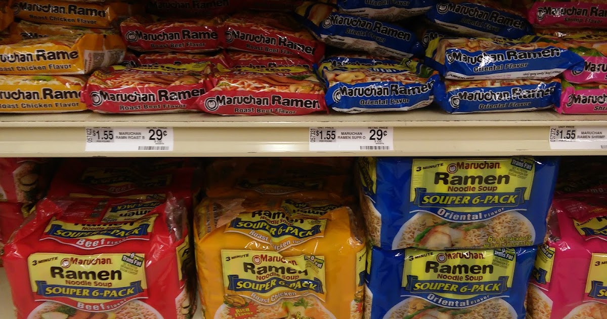 Jared Unzipped: When I Was Really Fat: Ramen Noodles.