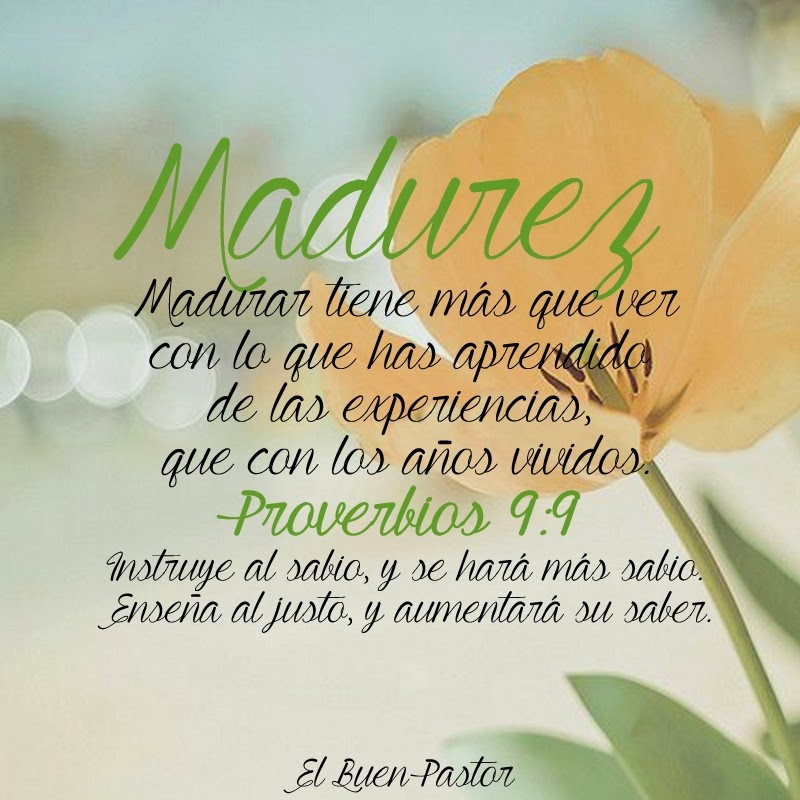 YO SOY EL BUEN PASTOR: Proverbios 9:9