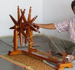 DebbieBHandmade: Quick, To The Charkha!