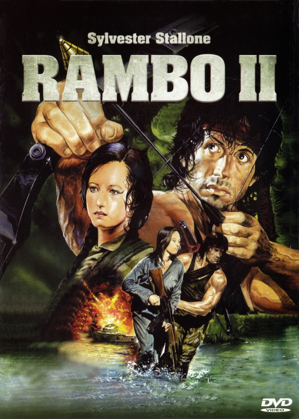 หนังฝรั่ง(1985)เรื่อง แรมโบ้ นักรบเดนตาย 2 Rambo II - Sylvester ...