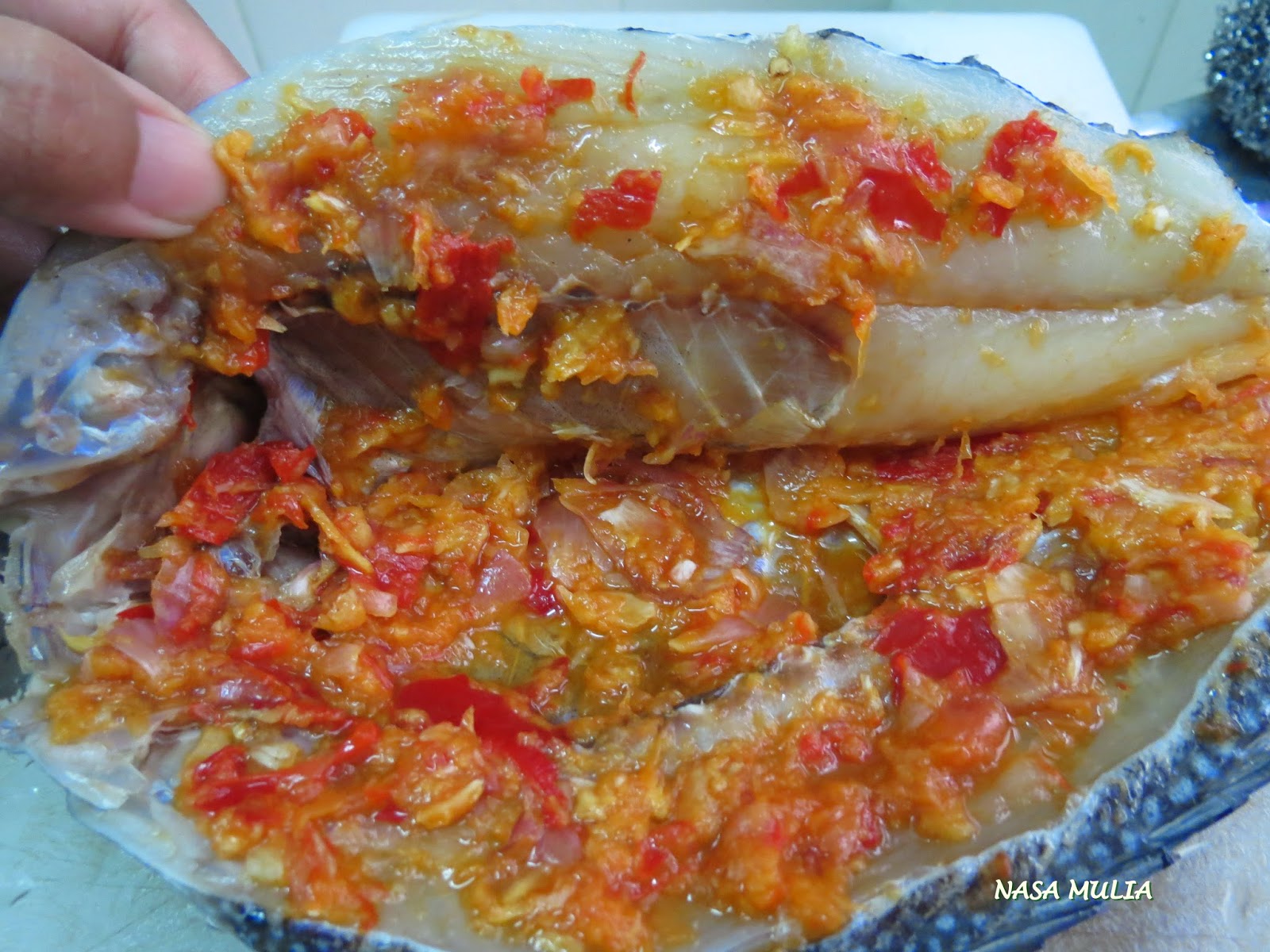 warna warni hidupku..............: Ikan Belais Bakar