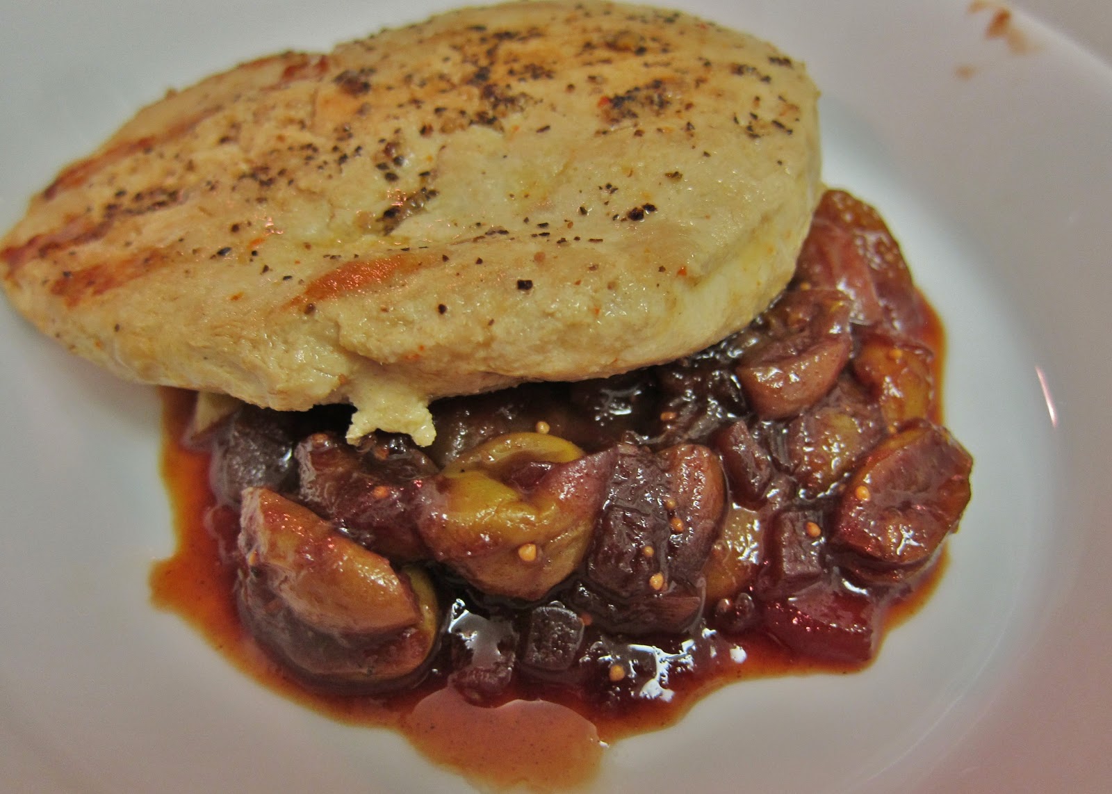 The Vegan Chronicle: Grape Chutney with Grilled Chicken