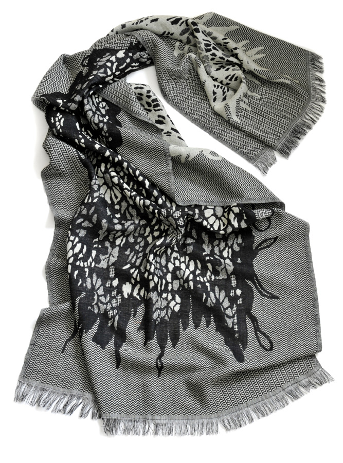 Sara Thorn Universe: Examples of my jacquard scarf designs