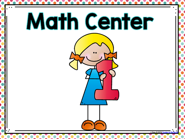 Math Centers for the First Week - Teacher by the Beach