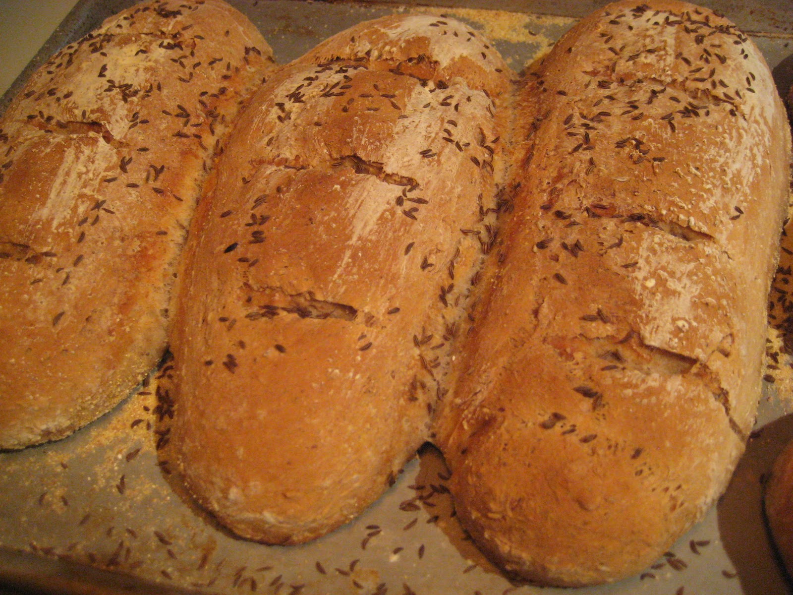 Day's View: Rustic Rye Bread