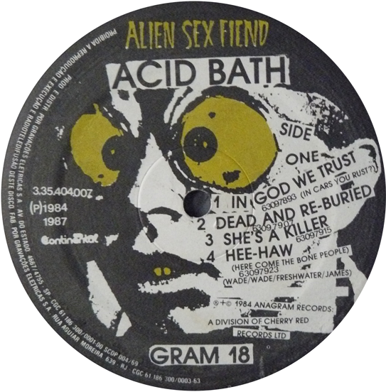 Graphic Art Music: Acid Bath