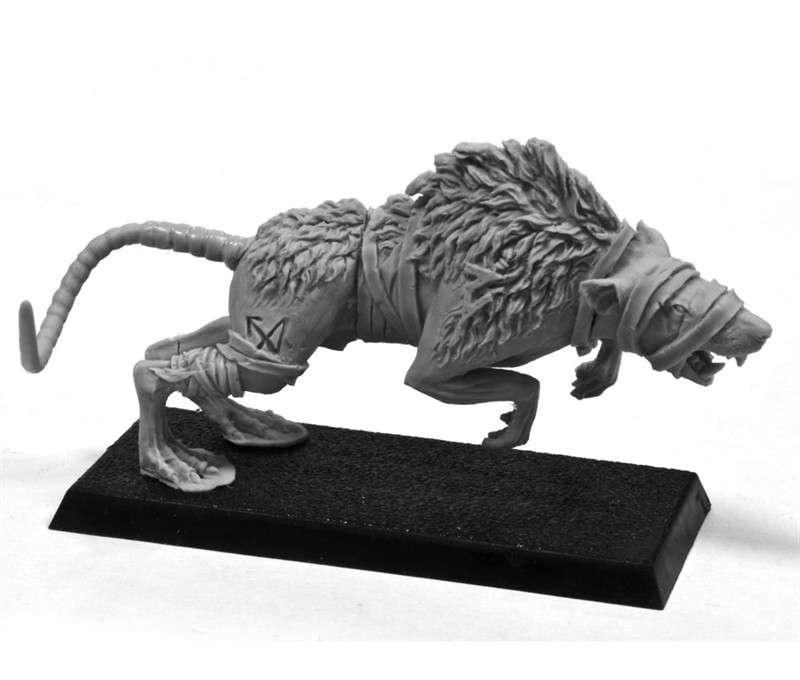 La biblioteca del Gran Nigromante: Ratas lobo skaven (Warhammer Forge)
