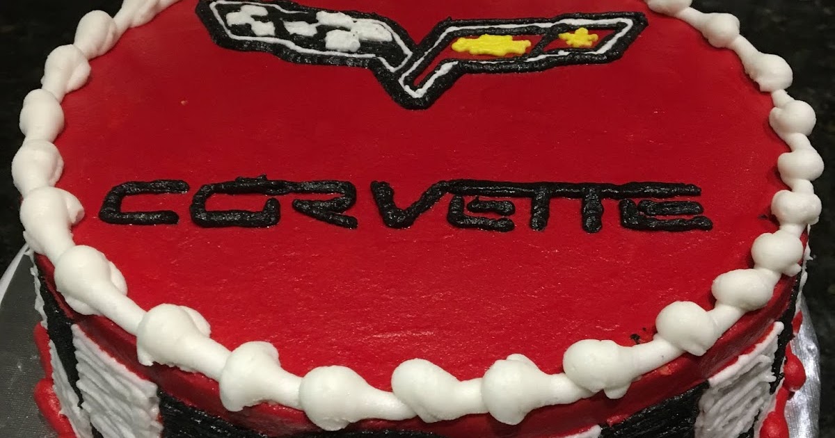 A Counselor's Confections: Corvette Birthday Cake