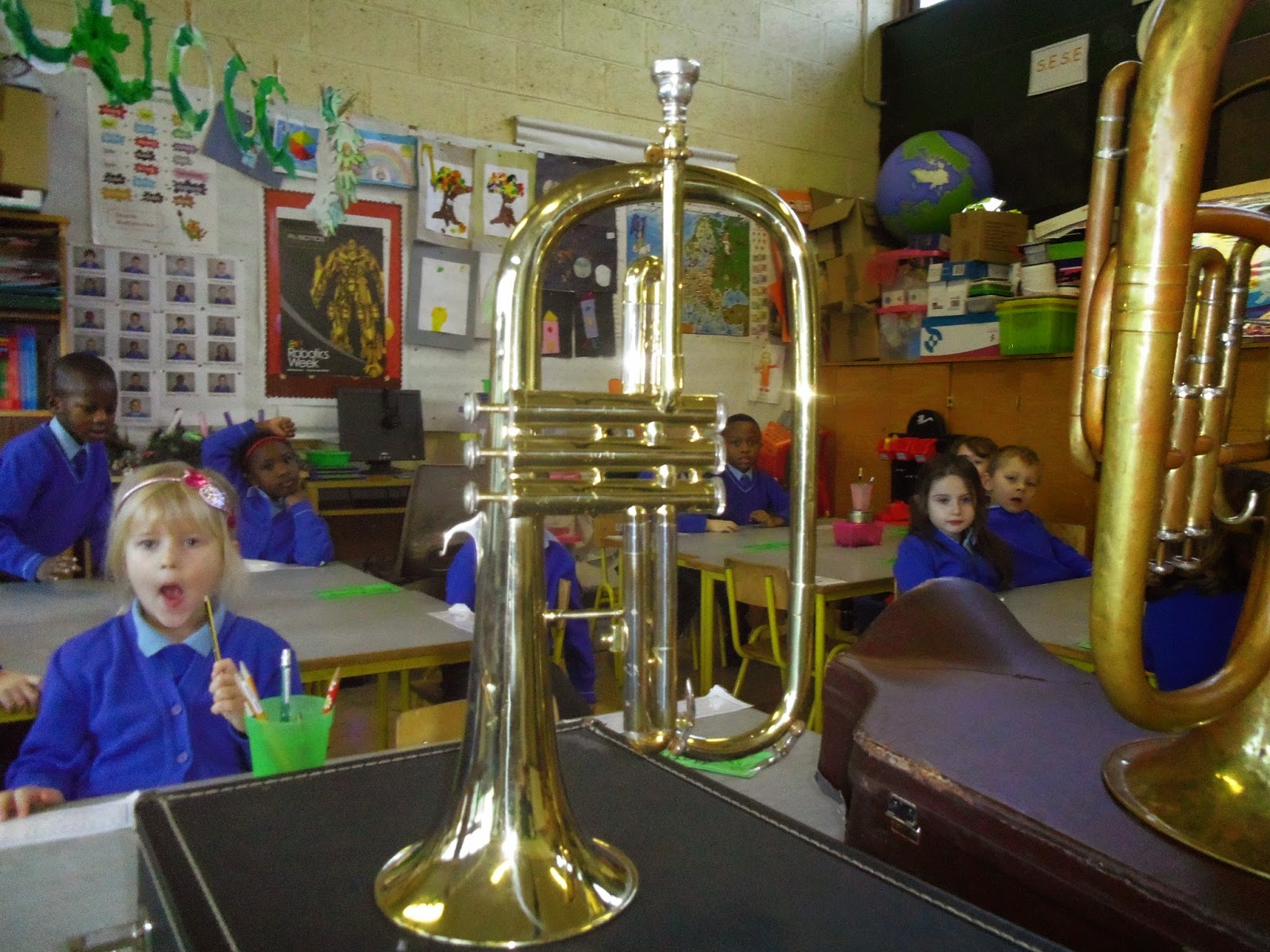 Art, Music and Drama Page: Brass instruments