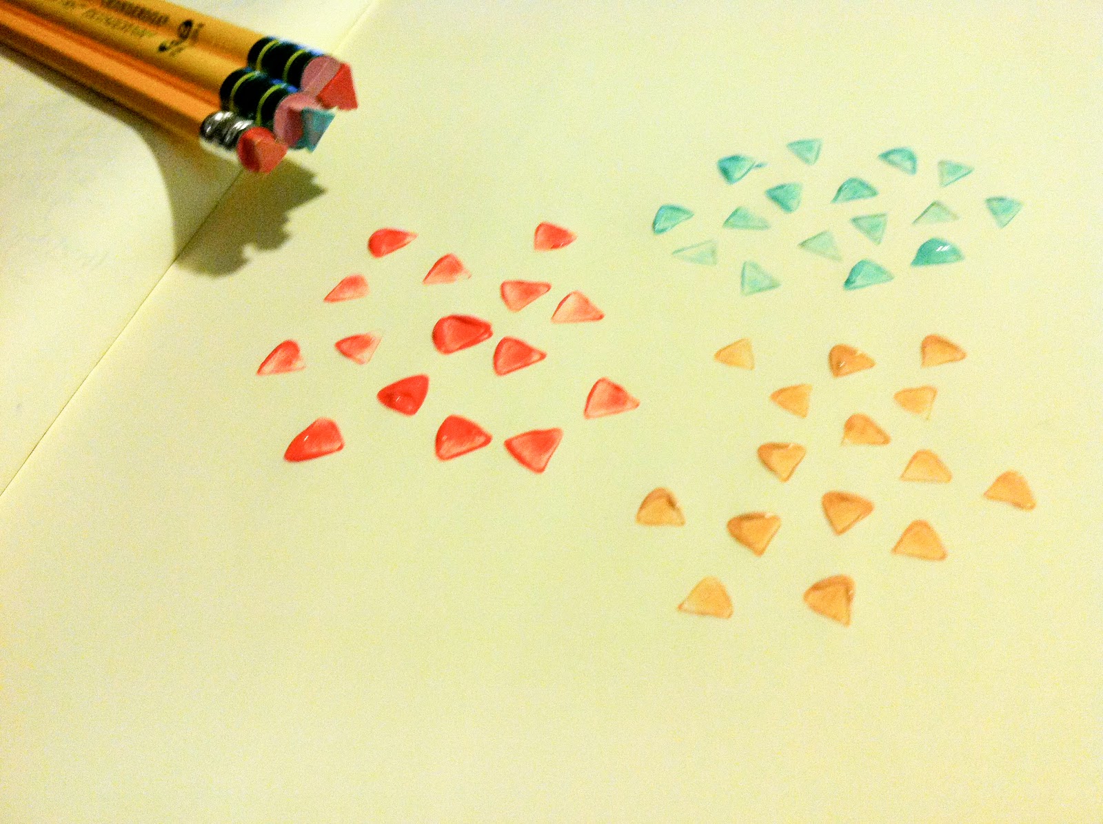 words and wanderlusts: DIY || eraser stamp