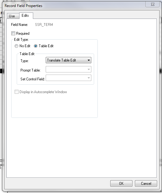 Generate Dynamic Drop-down List with SQL Script in Peoplesoft Pages