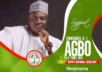Intelligence and Doggedness needed for PDP to triumph, Dr Agbo best for ...