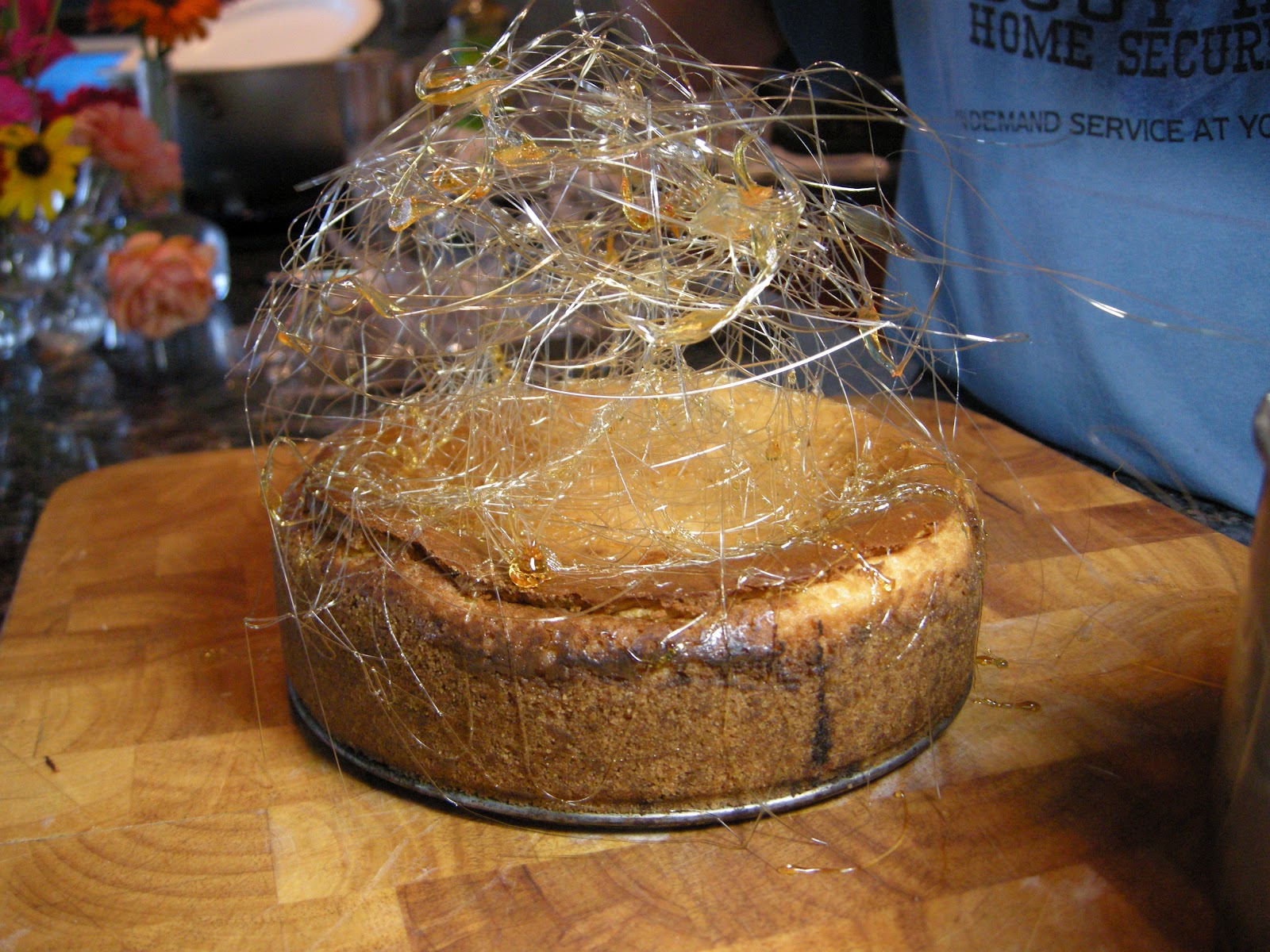 Kitchens Are Monkey Business: Rosie Makes A Belated Birthday Cake For XKT.