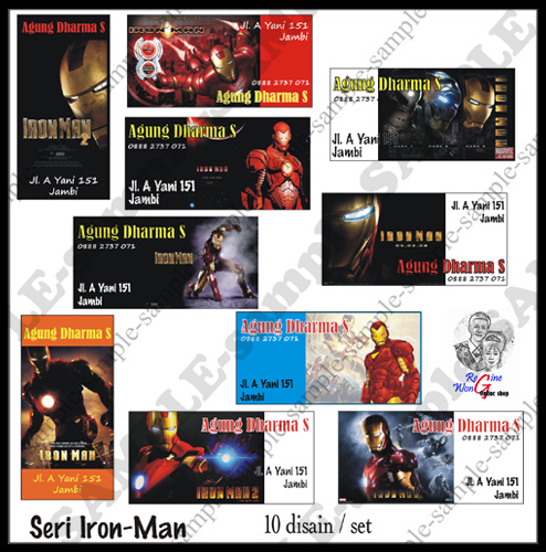 Sticker-Labelku: IronMan