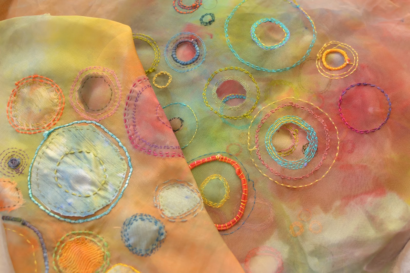 Gordano Textile Artists: Amanda Clayton and CROWD.