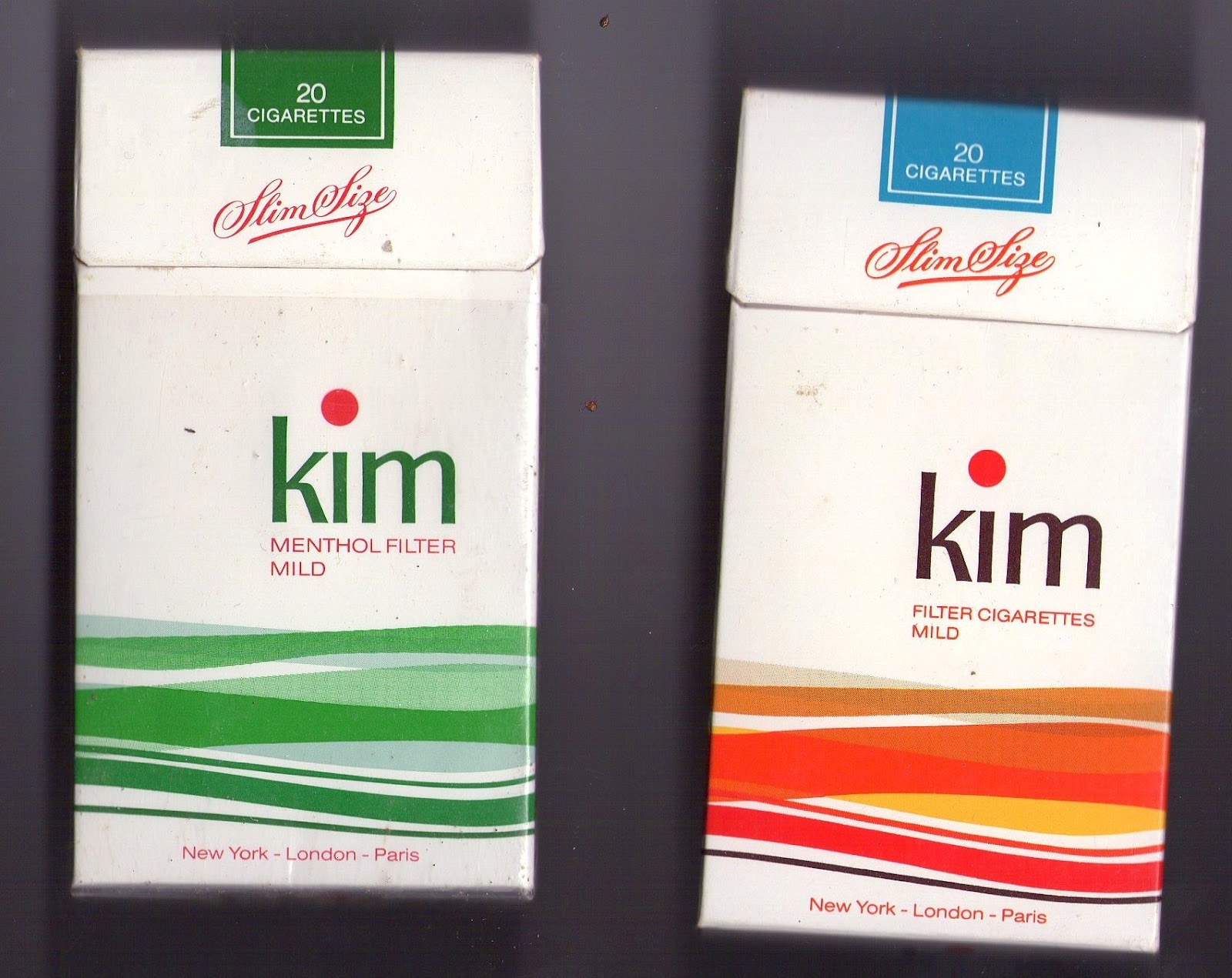 Ma Collection de paquets de cigarettes: KIM