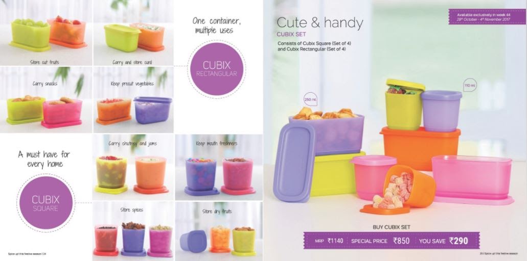 Tupperware India Flyer October 2017 - Tuppermates