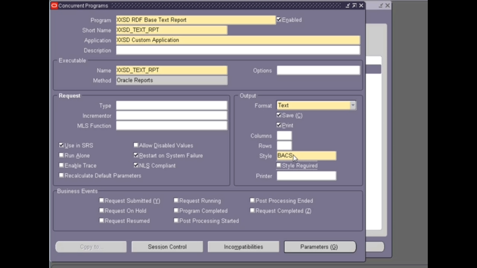 How to create oracle text reports with Examples