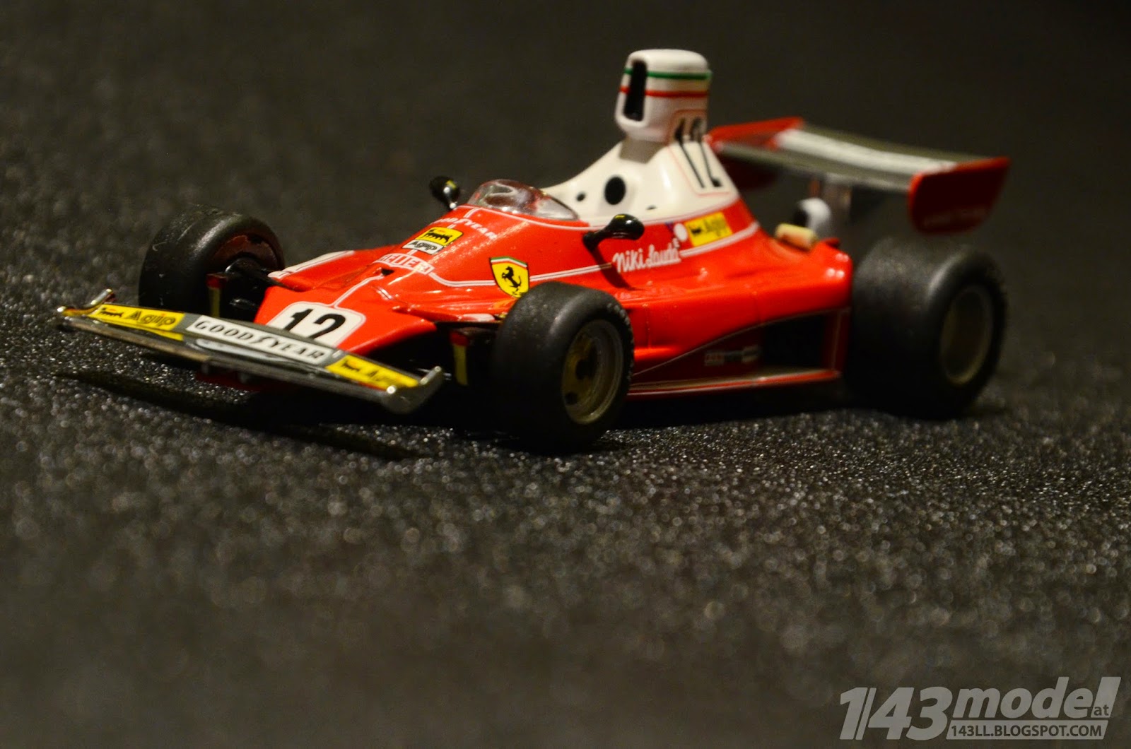 143modell: Ferrari 312T, Ixo La Storia 1/43