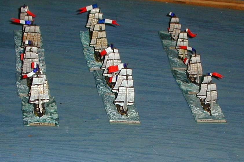 Blunders on the Danube: Napoleonic Sailing Ships - French