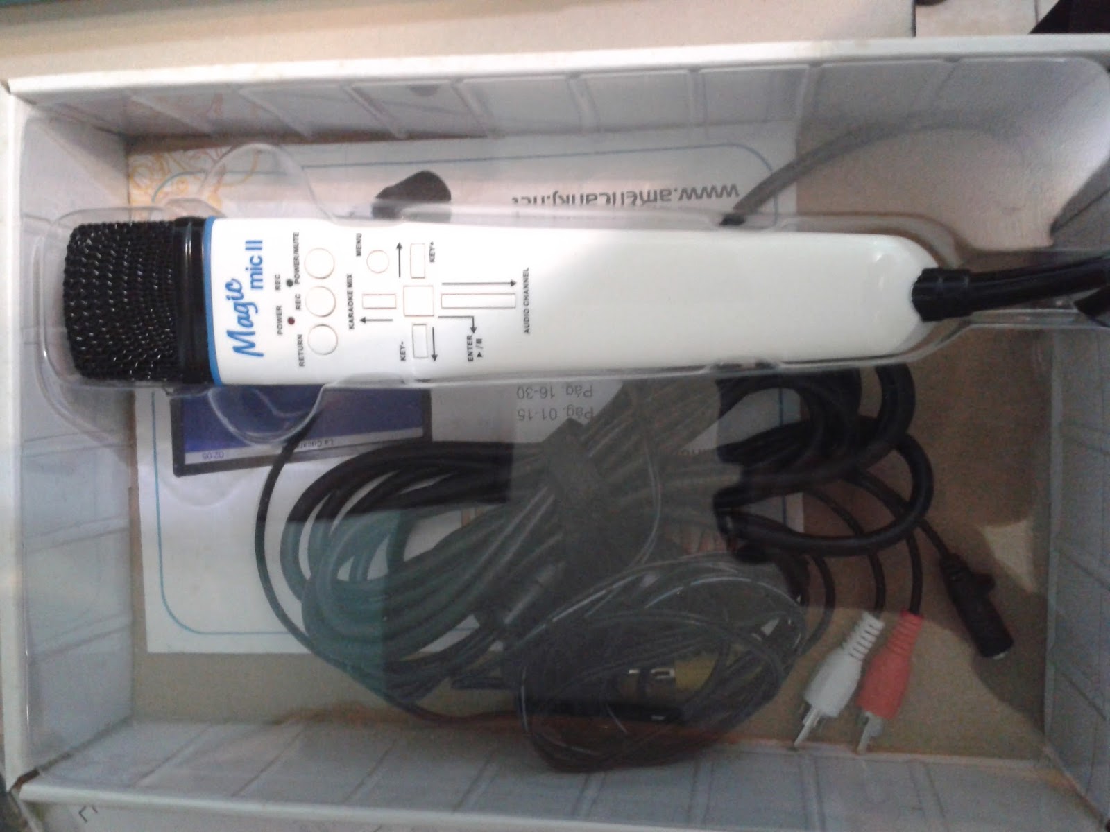 Mis Corotos Usados: Micrófono Karaoke Magic mic II