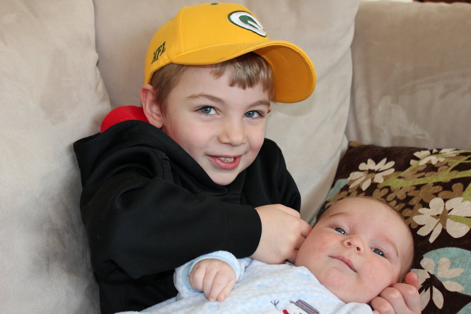 Hayden, Donovan and Emerson Gulya's Big Adventures: The Boys holding ...