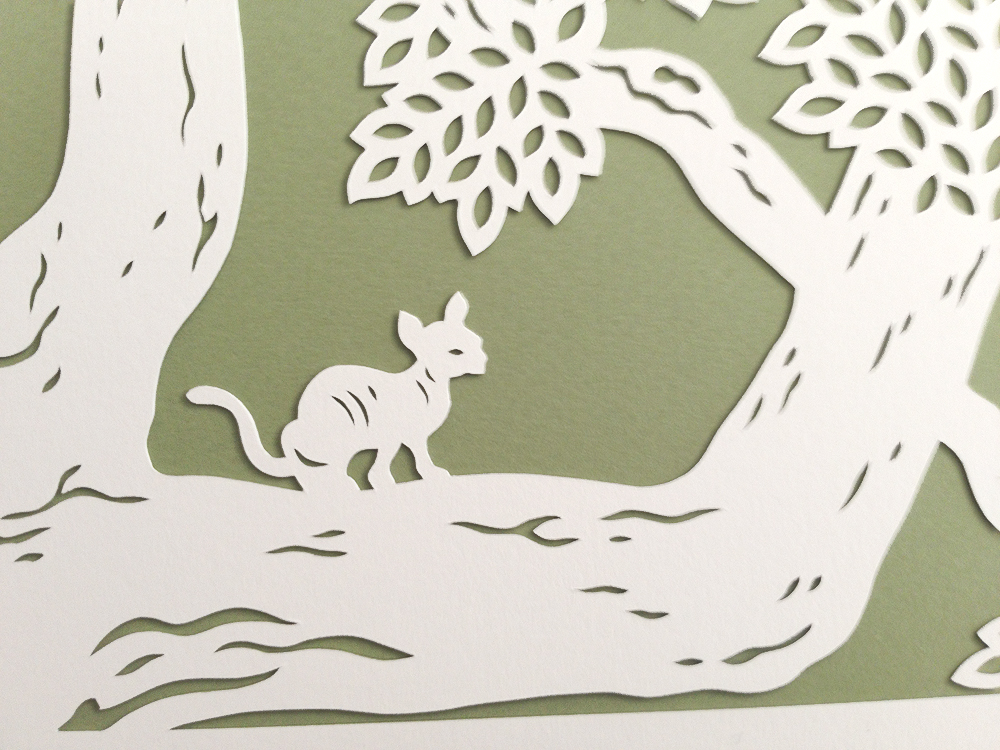 custom | Tree Papercuts (part 4) | Woodland Papercuts