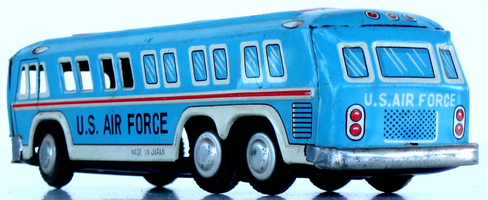 Toys and Stuff: Japan - Unknown Maker - Small USAF Bus
