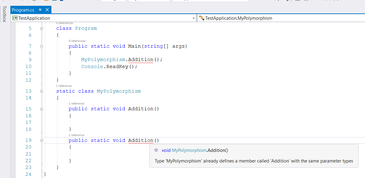 Method Overloading in C# | C#.NET,SQL Server and Microsoft Azure