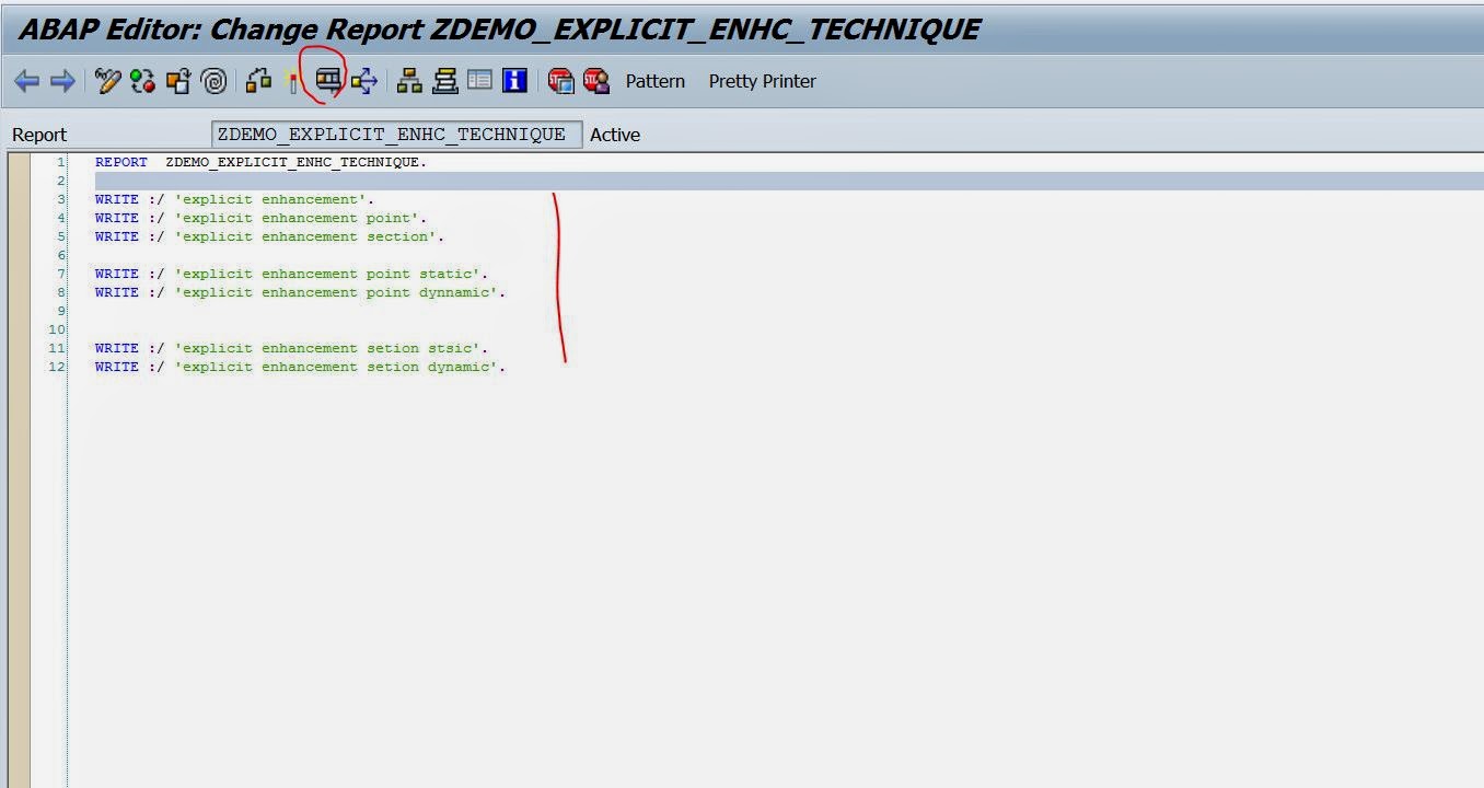 TECHSAP : Explicit Enhancement: Enhancement Point