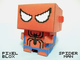 Paper Toy - Spider-Man - Papercraft4u | Free Papercrafts, Paper Toys ...