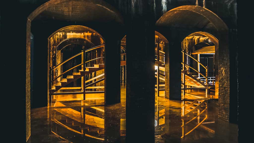 Denmark: The Cisterns- where Art meets Water