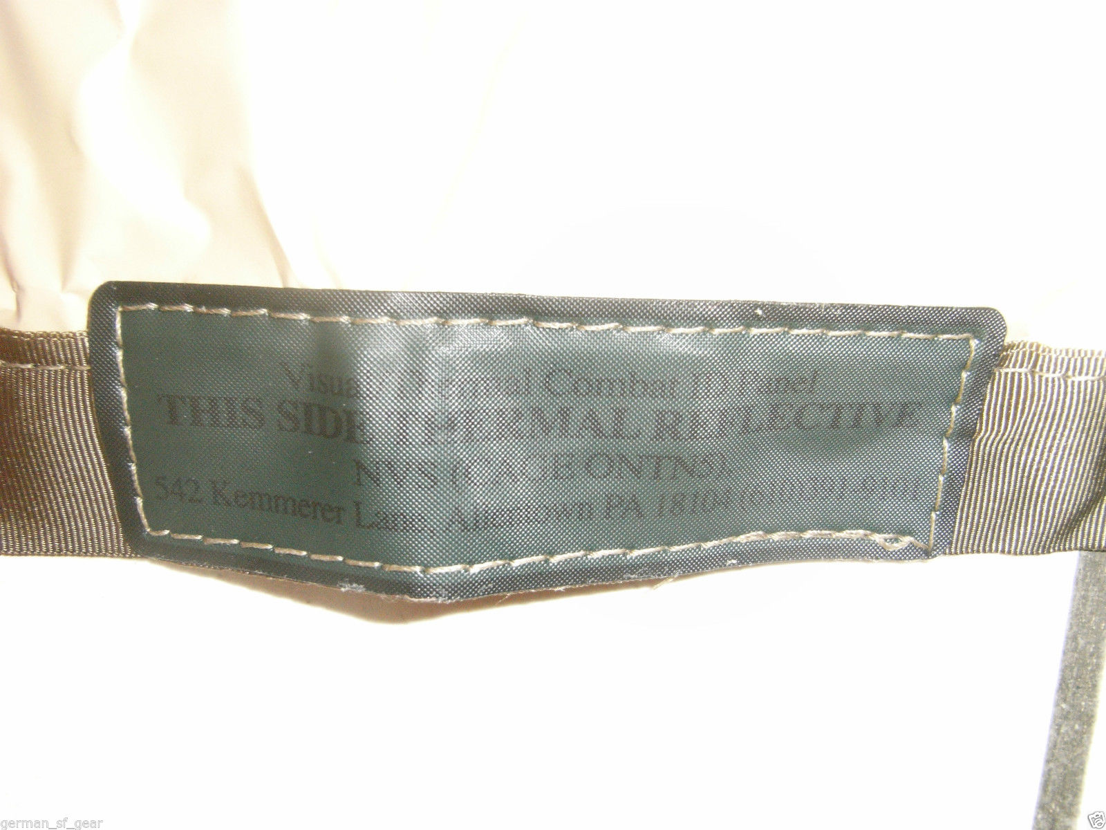 Webbingbabel: Combat ID Thermal Panel (CIDT Panel)