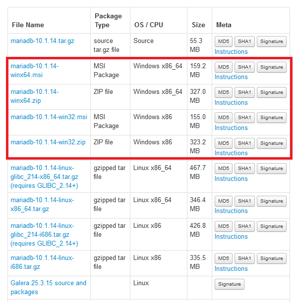 วิธี Download Mariadb เพื่อใช้งานเป็น Database Server แหล่งเรียนรู้ระบบฐานข้อมูล Mariadb 2598