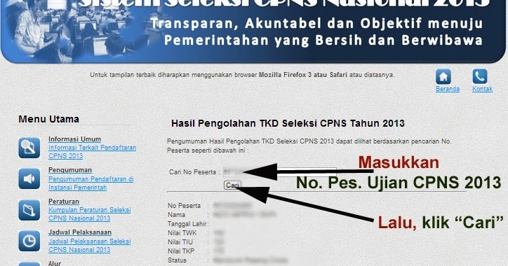 Links Situs Resmi BKN Untuk Cek Hasil Ujian Tes Kompetensi Dasar (TKD ...