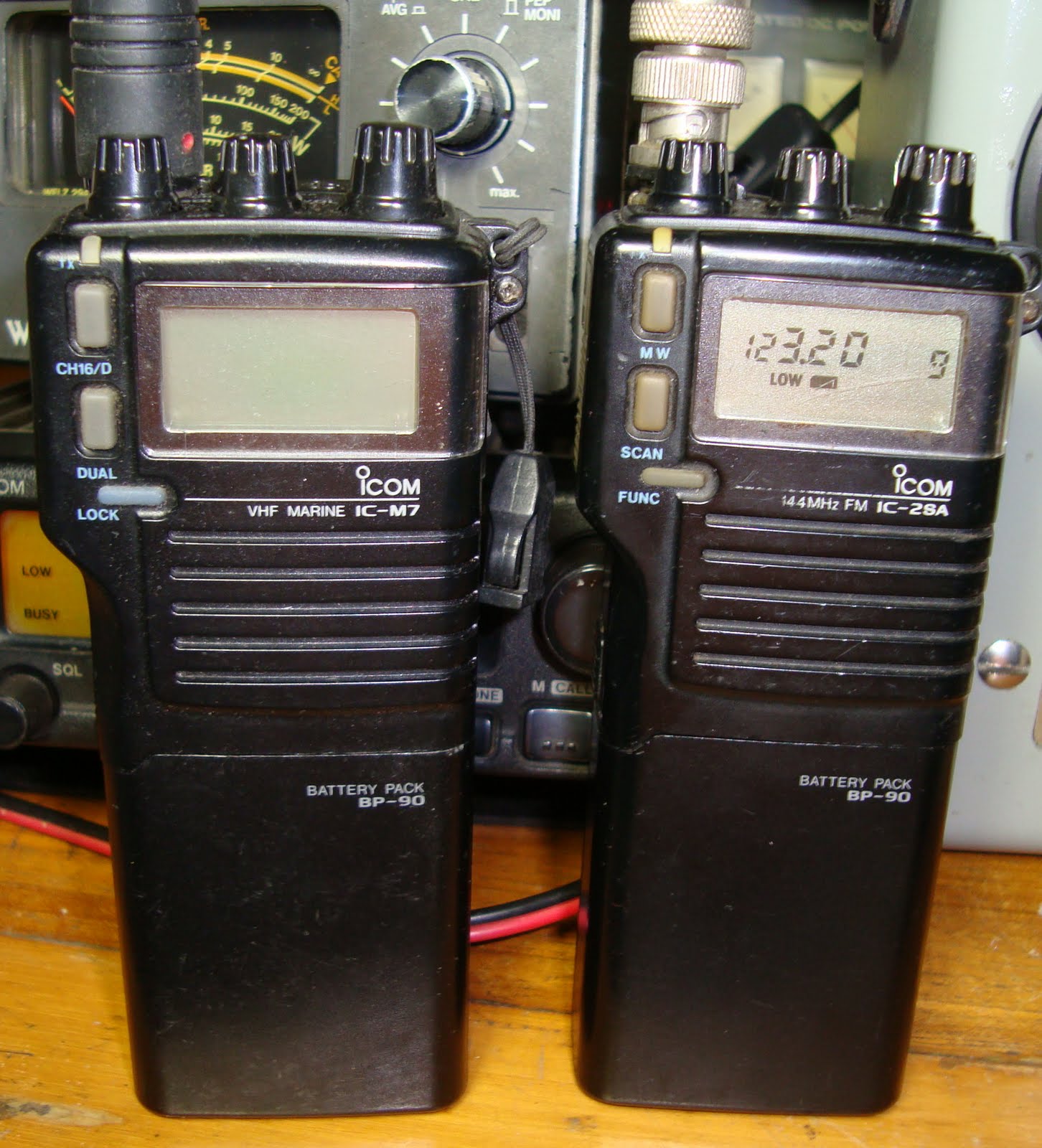 RADIO SELLER: Icom IC-2SA ( SOLD ) , Marine IC-M7