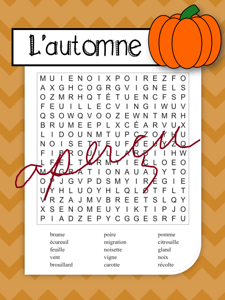 la classe de caro.: Jeux d’écriture – Écriture carrée - Automne
