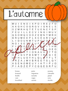 La classe de Caro: Jeux d’écriture – Écriture carrée - Automne