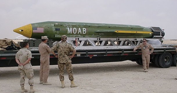 Pacific Sentinel: News Report: US Forces-Afghanistan Assessing MOAB ...
