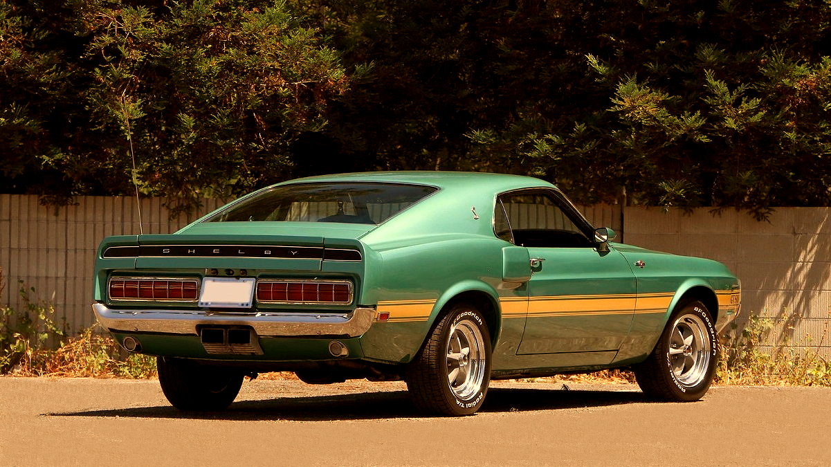 MUSCLE CAR COLLECTION : 1969 Ford Mustang Shelby GT500 Fastback 428 Ram ...