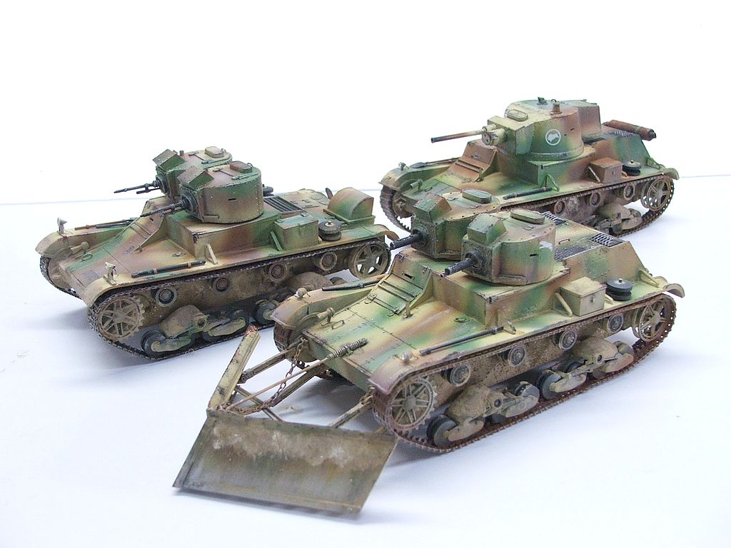 Panzerserra Bunker- Military Scale Models in 1/35 scale: Vickers 6-ton ...