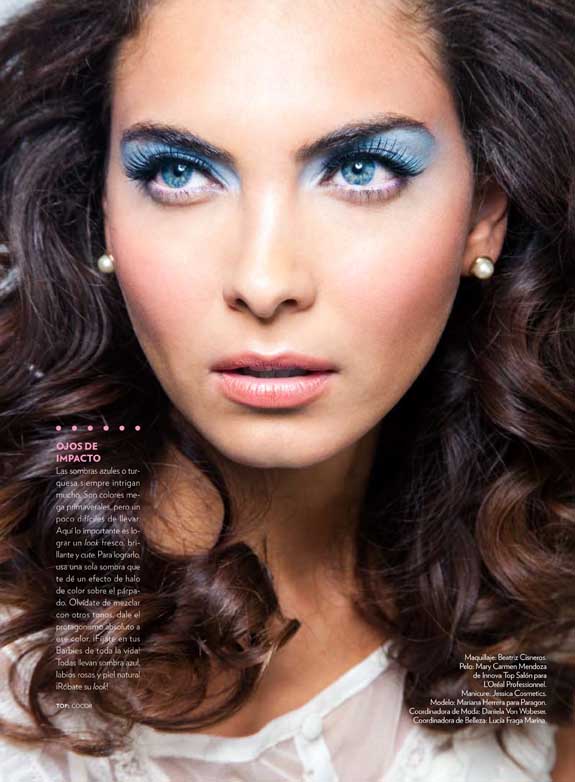 Mexican Models Blog: Mariana Herrera in Glamour Mexico