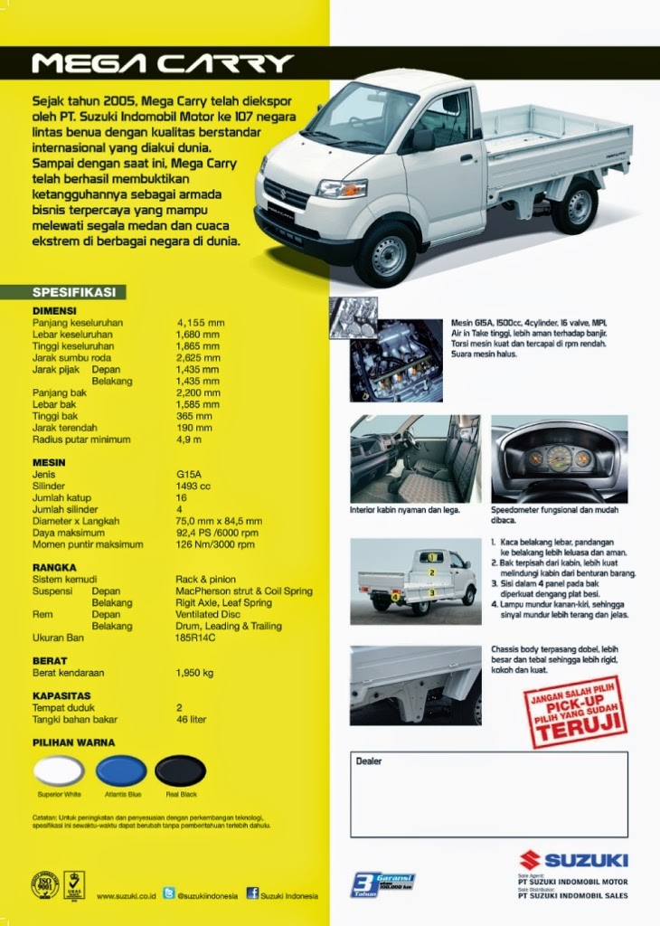 MEGA CARRY | Suzuki Indomobil